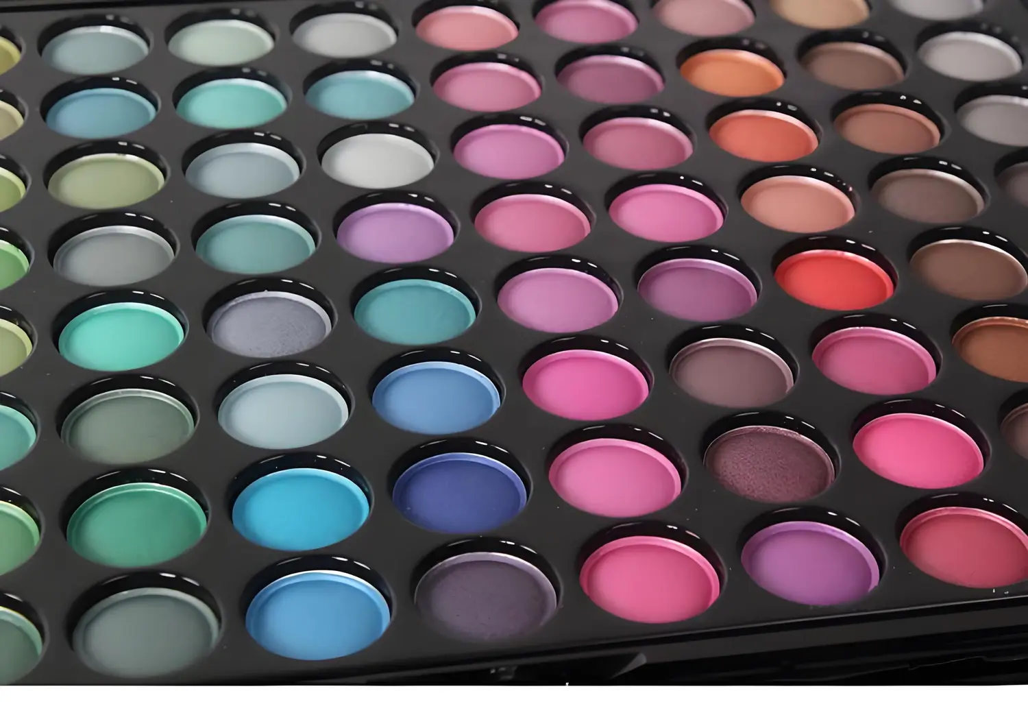 Optimal number of shades in a eyeshadow palette | Craft